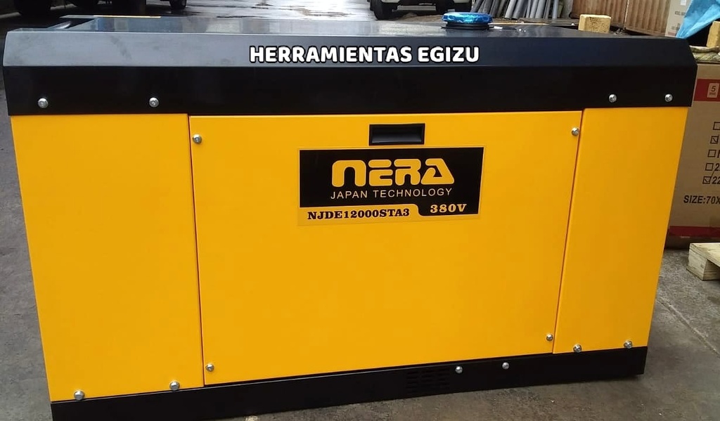 GENERADOR DIESEL ENCAPSULADO DE 10 KW - NERA | HERRAMIENTAS EGIZU